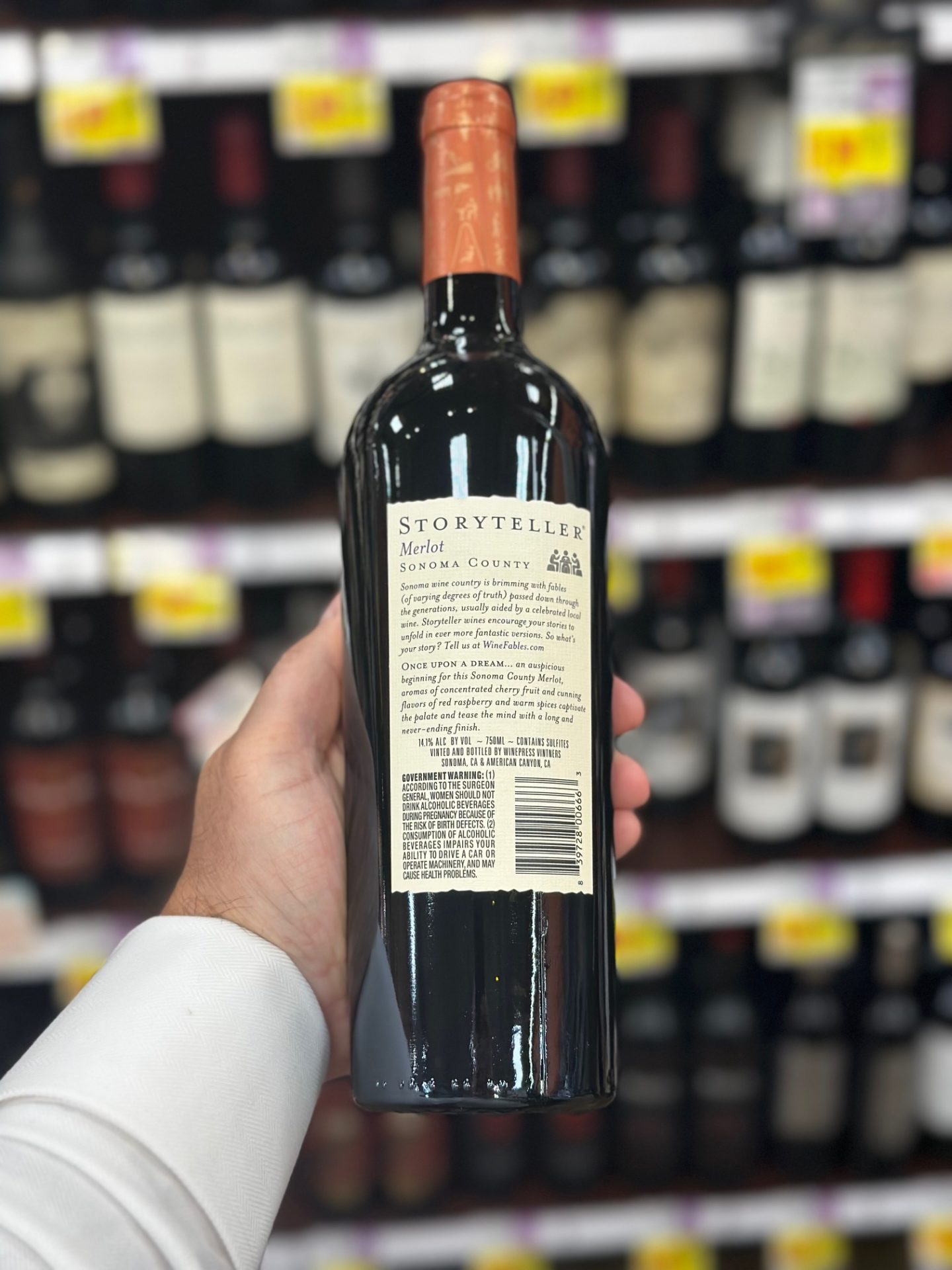 Storyteller Merlot - Once Upon a Dream - Wine Review